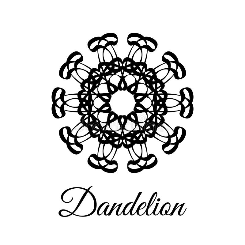 Lace Calligraphy Logo stock vector. Illustration of logo - 364493922