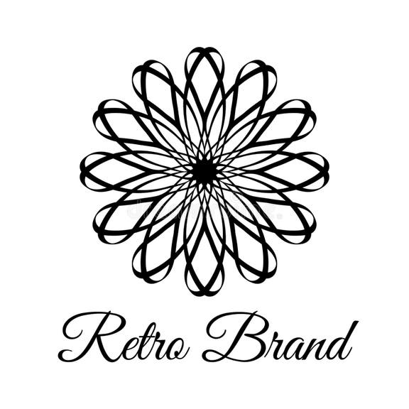 Lace Calligraphy Logo stock vector. Illustration of isolated - 364494147