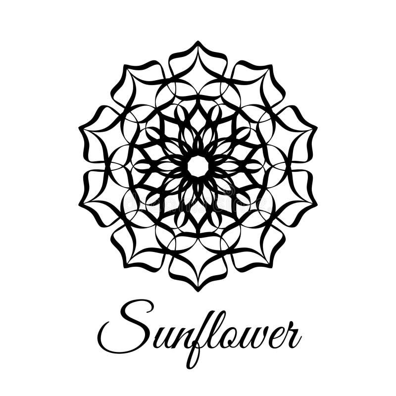 Lace Calligraphy Logo stock vector. Illustration of classic - 364494398