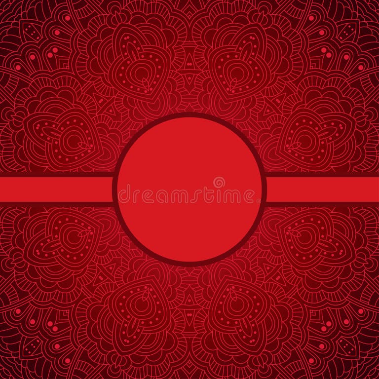 Lace card design. stock vector. Illustration of drawn - 84928724