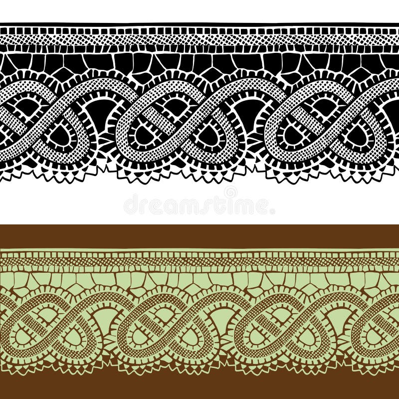 Lace Design set4 stock vector. Illustration of intricate - 68512261