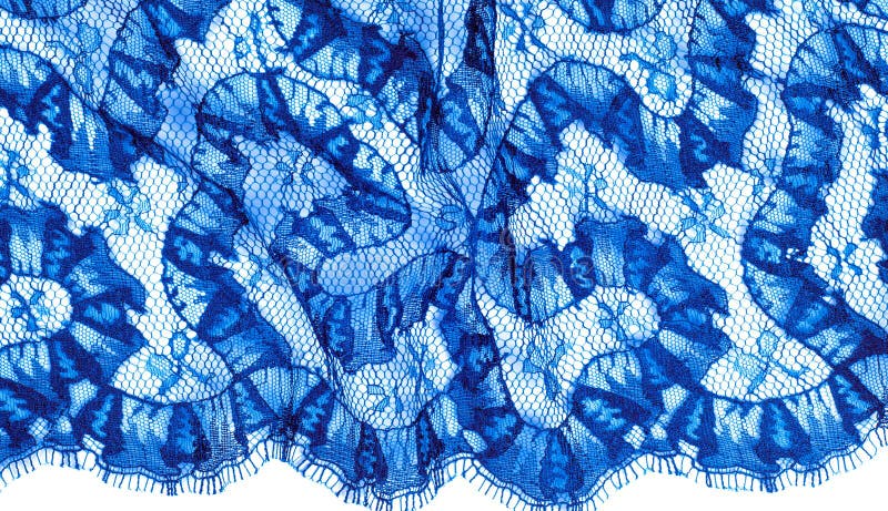 Lace Fabric Texture. Background. Isolated on White Background Stock ...