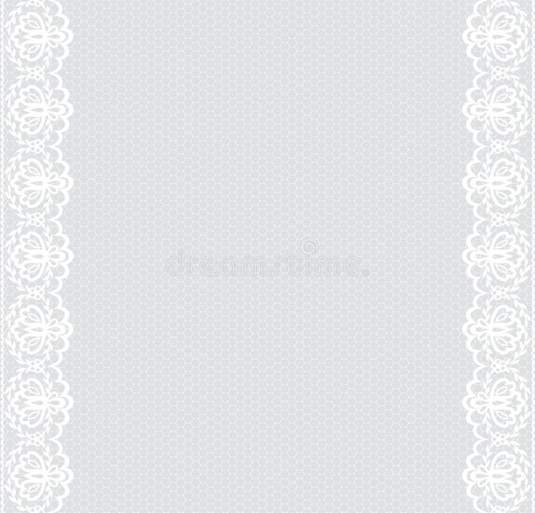 Lace frame stock vector. Illustration of frame, flower - 43456493