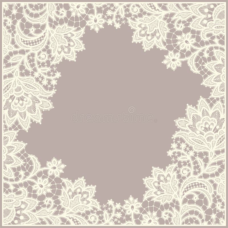 Old lace pattern stock vector. Illustration of crochet - 33320447