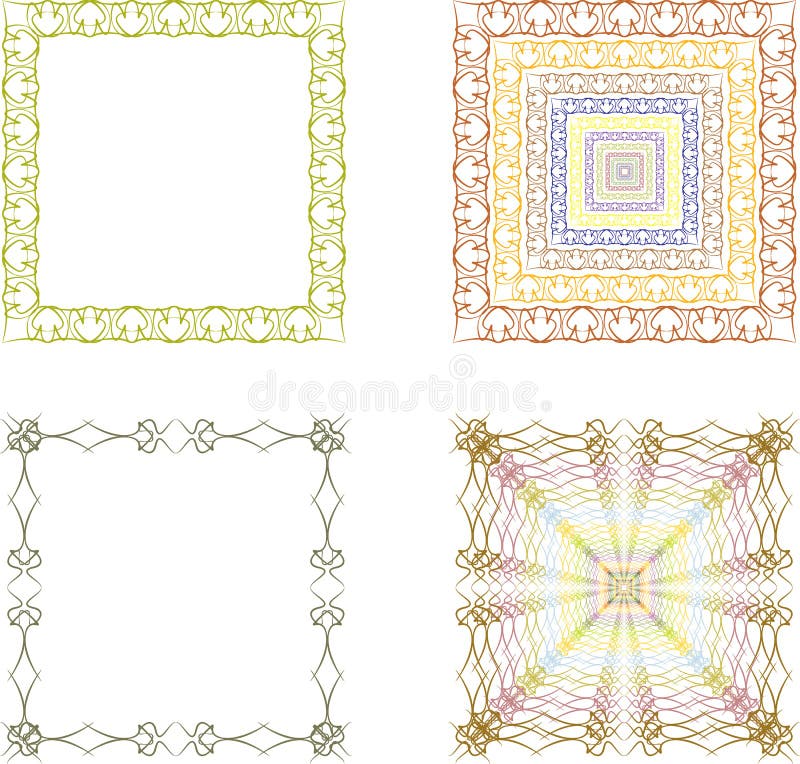 Lace frame stock illustration. Illustration of retro - 40854685