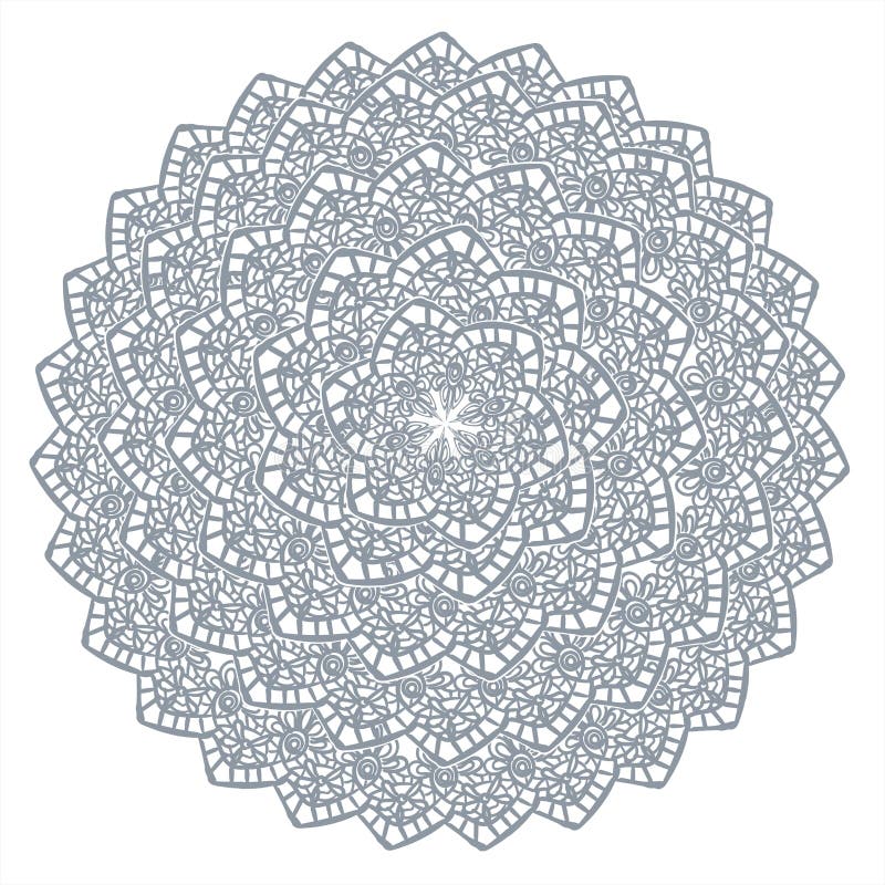 Lace Frame Vector Decorative Design Element Background Hand Drawn ...