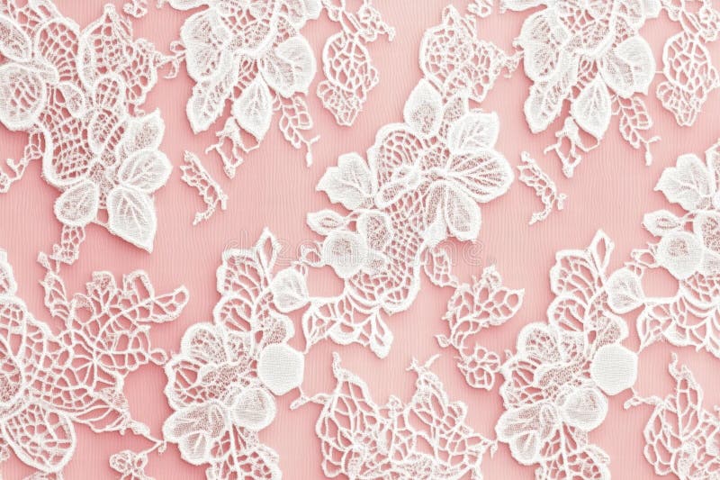 Lace Inspired Seamless Pattern Design with Intricate Details on Soft ...