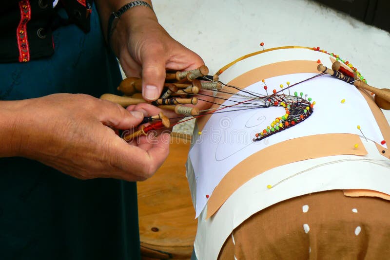 Lace maker stock image. Image of lengths, braiding, lacemaking - 25248979