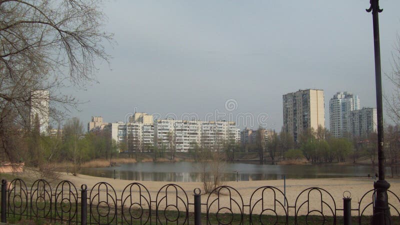 Lace in Obolon area, Kiev stock photo. Image of area - 93494528