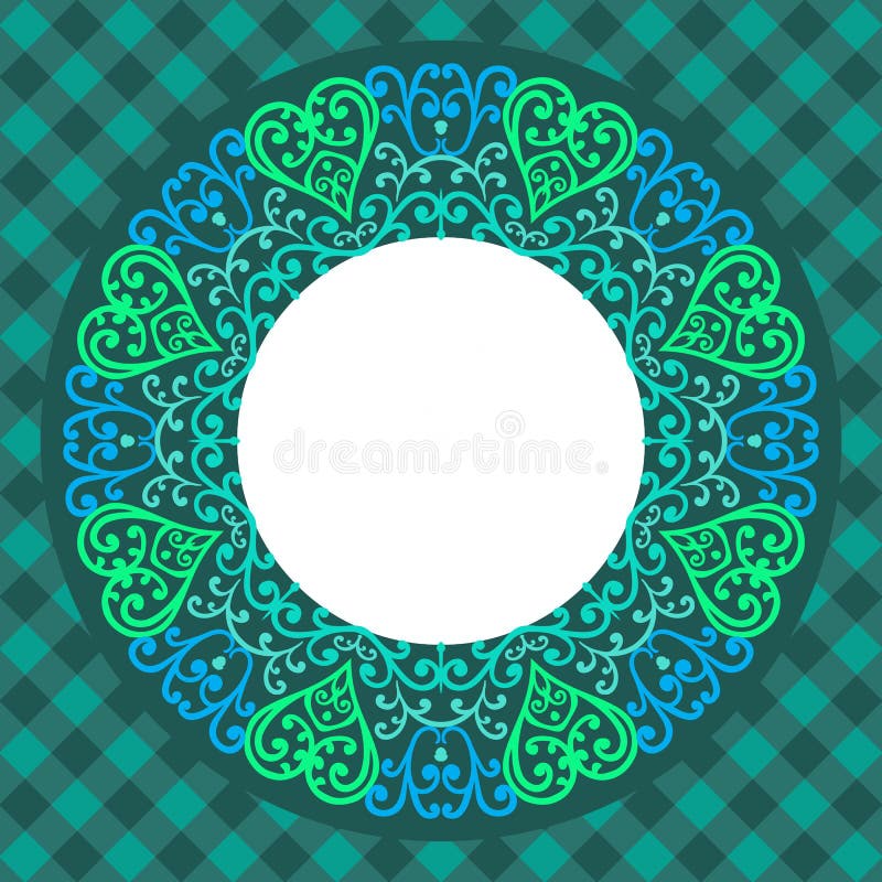 Lace Pattern, Circle Background Picture. Image: 35298665