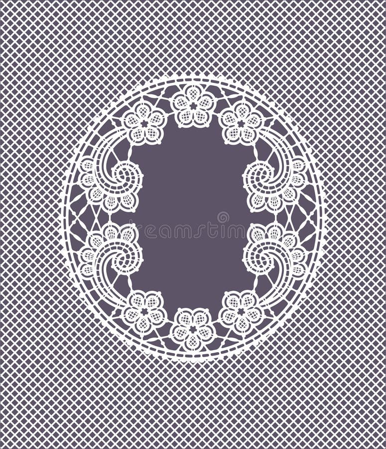 Lace Pattern. Lace Vector Background. Stock Vector - Illustration of ...