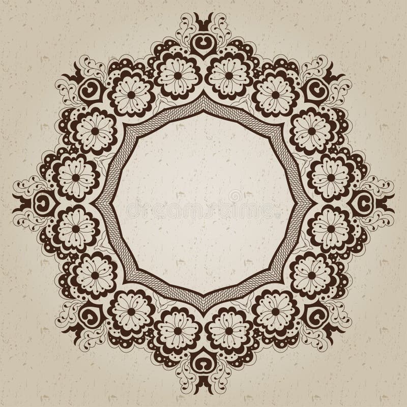 Lace card design. stock vector. Illustration of drawn - 84928724