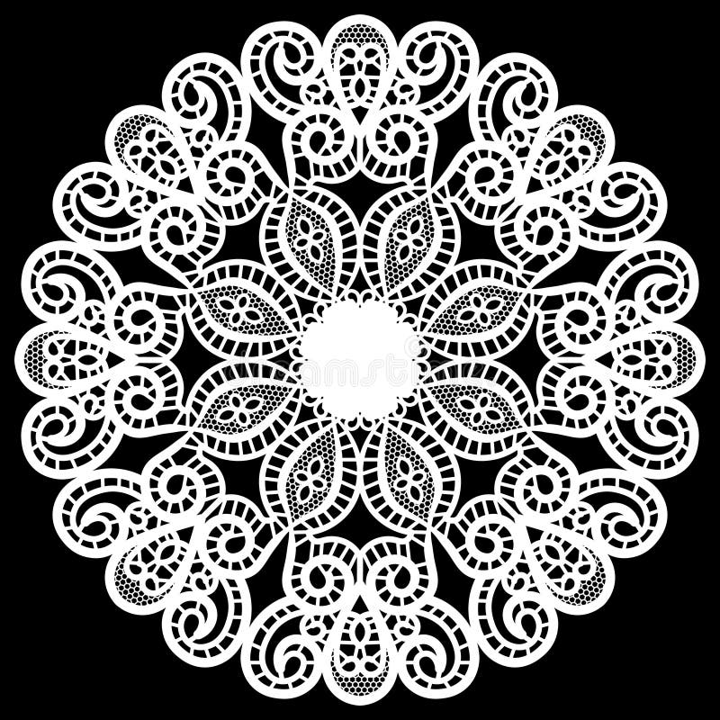 Lace Round Paper Doily, Doily To Decorate the Cake, Doily Under the ...