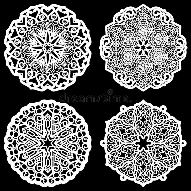 Lace Round Paper Doily, Doily To Decorate the Cake, Doily Under the ...