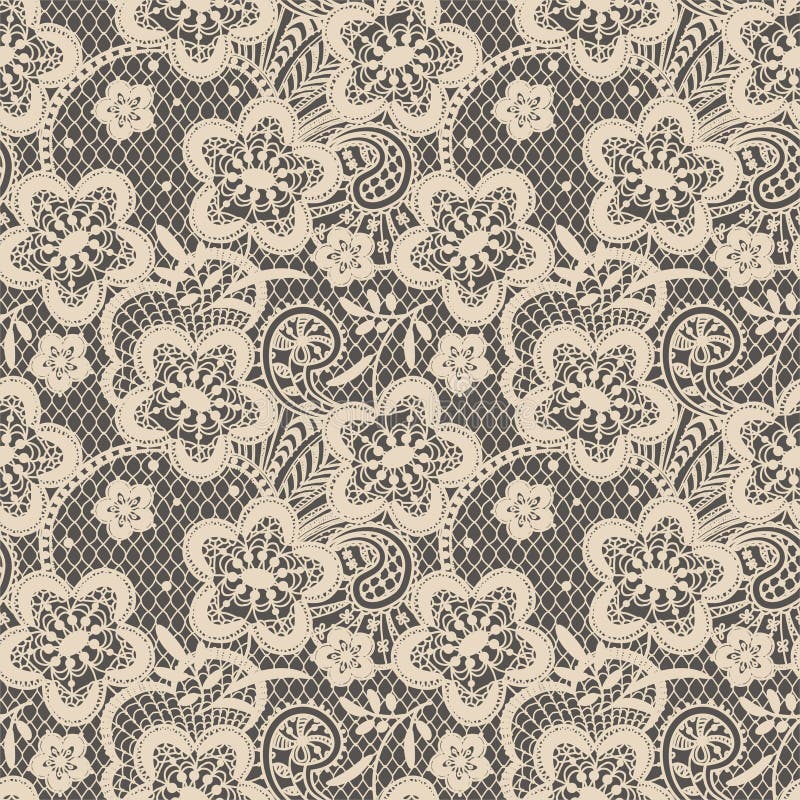 Lace Seamless Pattern. stock vector. Illustration of countrylike - 54023682