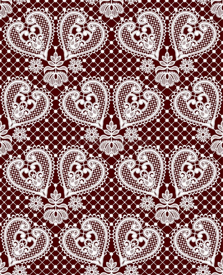 Lace Seamless Pattern. Lace Vector Background. Stock Vector ...