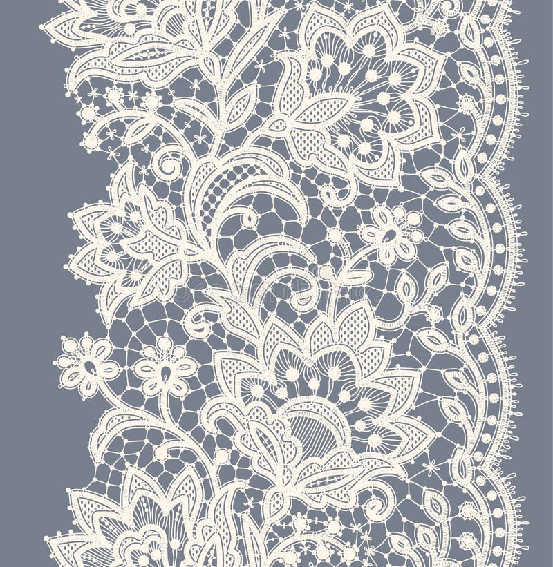 Lace Seamless Pattern. stock vector. Illustration of married - 54878964