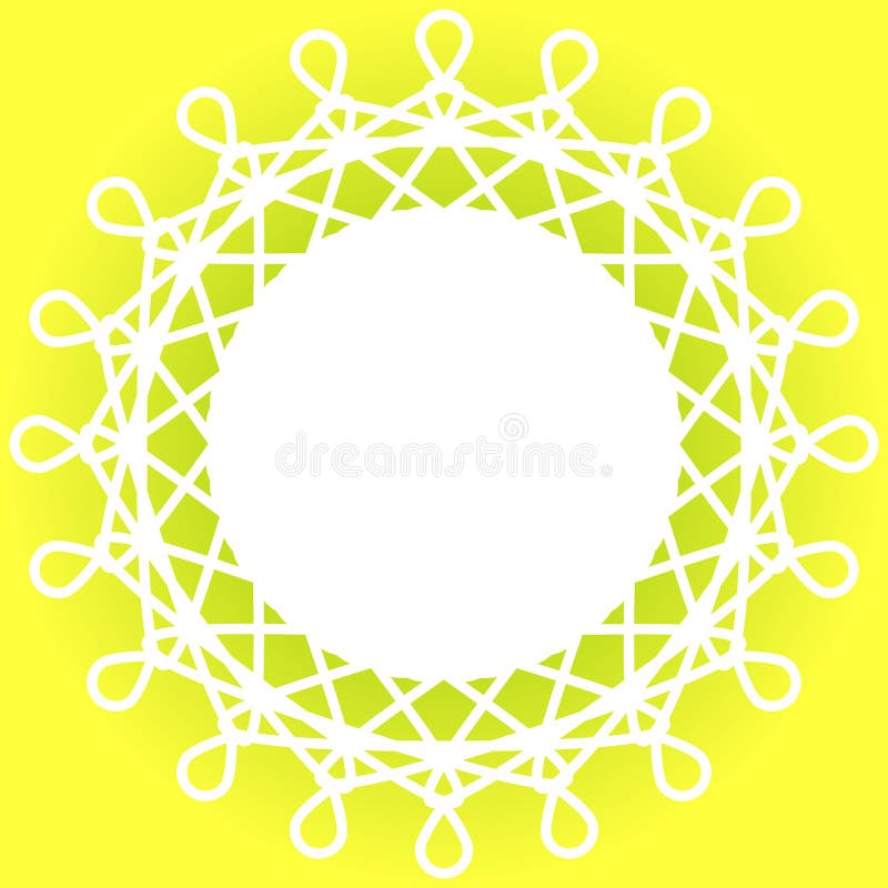 Lace summer border frame stock illustration. Illustration of mothers ...