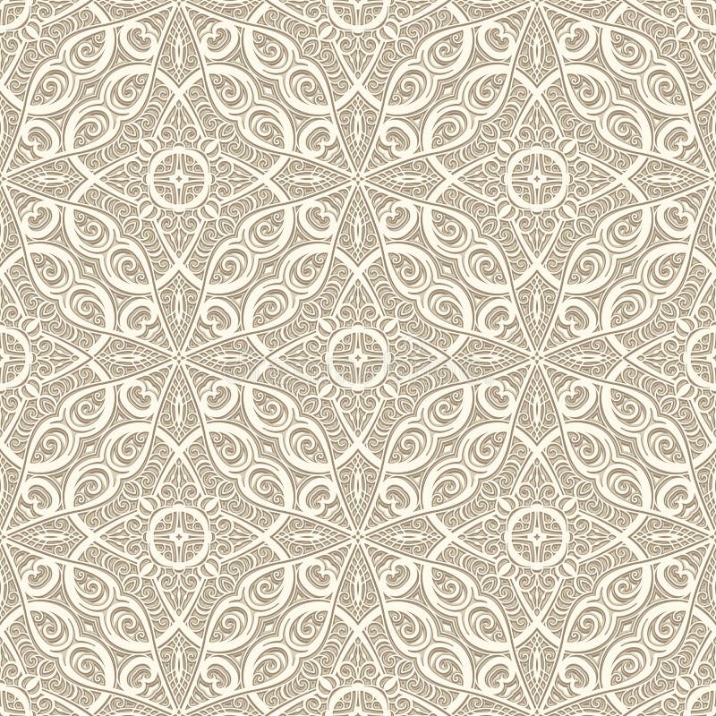 Lace Texture, Vintage Seamless Pattern Stock Vector - Illustration of ...