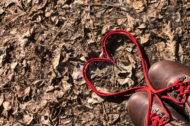 Laces of Love stock image. Image of shape, boot, love - 86130847