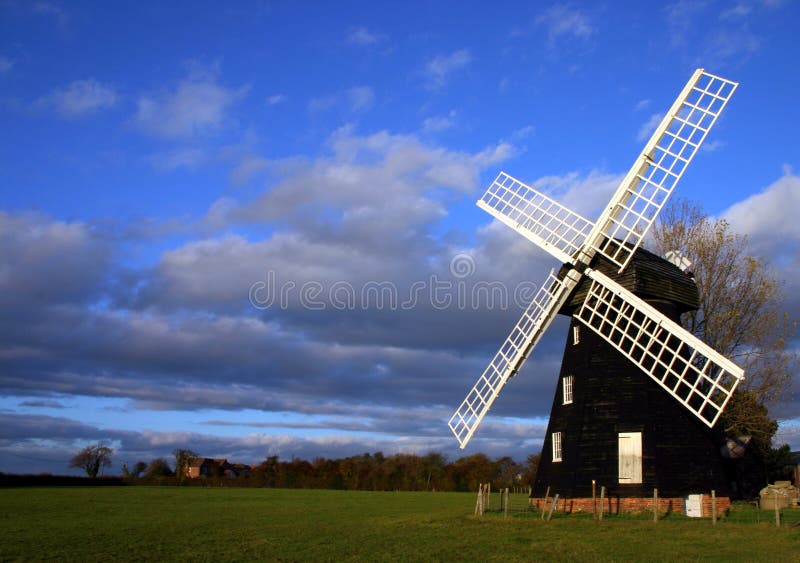 Lacey Green Windmill stock image. Image of wind, power - 1514247
