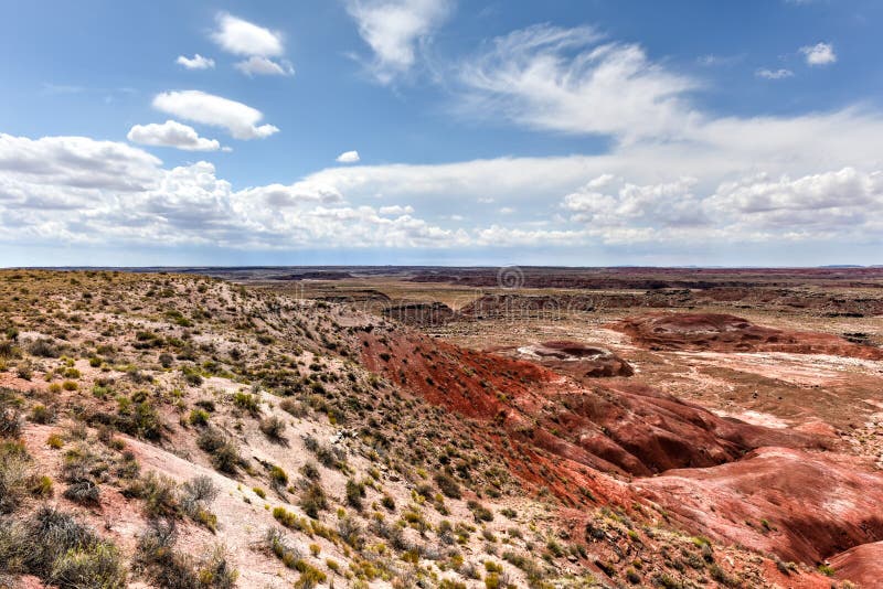 Lacey Point - Petrified Forest National Park Stock Photo - Image of ...