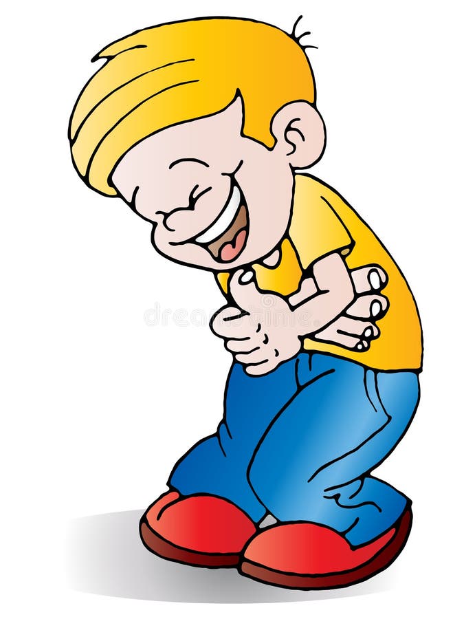 Lachen stock abbildung. Illustration von leben, entspannt - 12615926