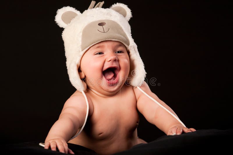 Baby in de Wolken stock afbeelding. Image of zuigeling - 7982997