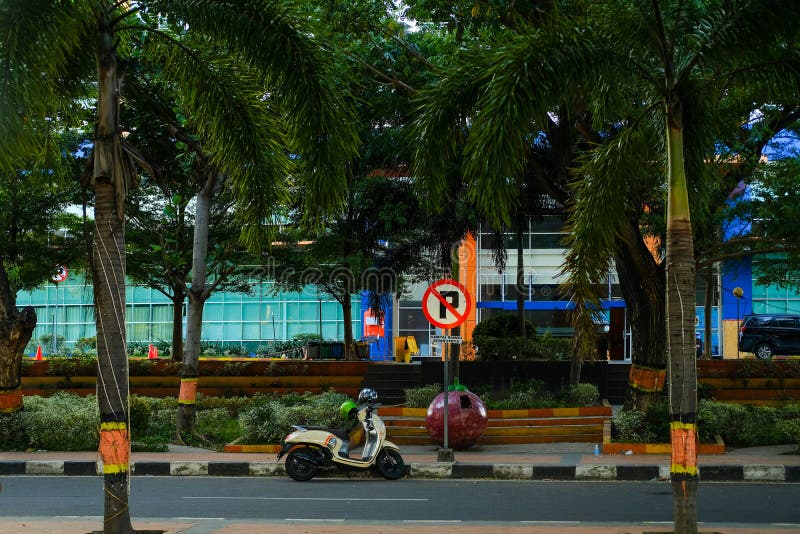 Lack of Awareness in Parking the Vehicle Stock Photo - Image of ...