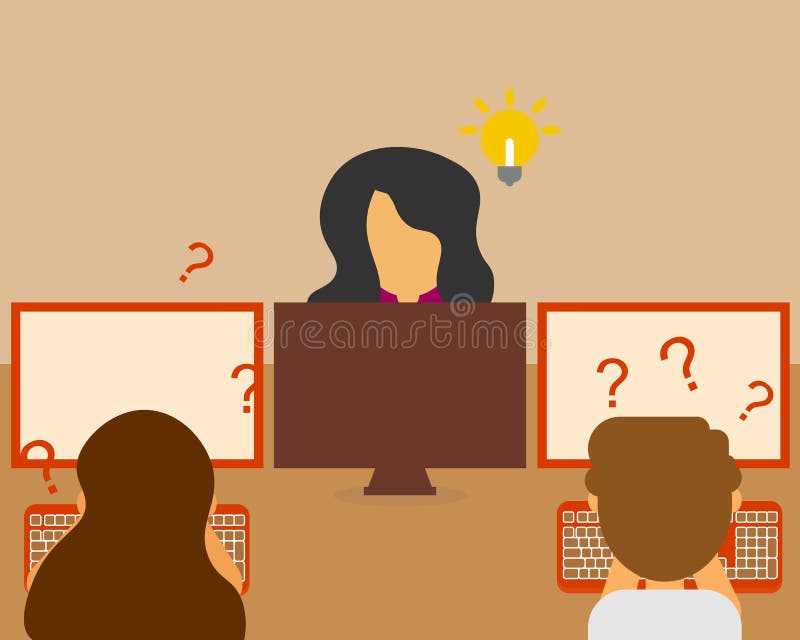 Lack of Job Knowledge and Need Training Vector Stock Vector ...