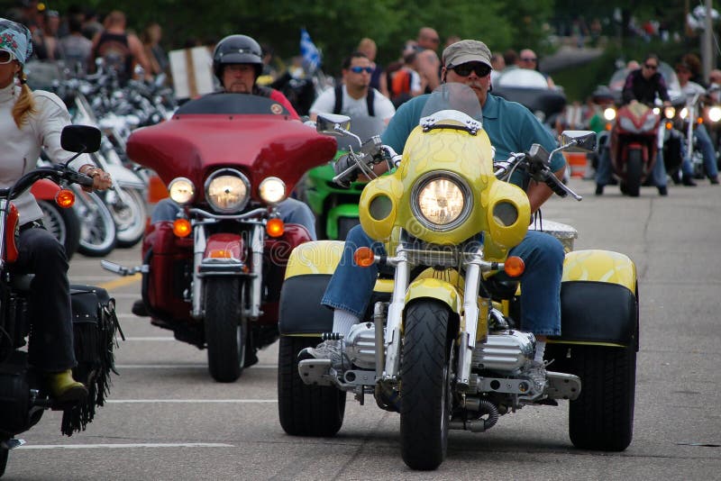 Laconia Motorcycle Week 2009 Editorial Photo - Image of laconia, summer ...
