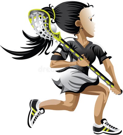Lacrosse Girl Ball Stock Illustrations – 159 Lacrosse Girl Ball Stock ...