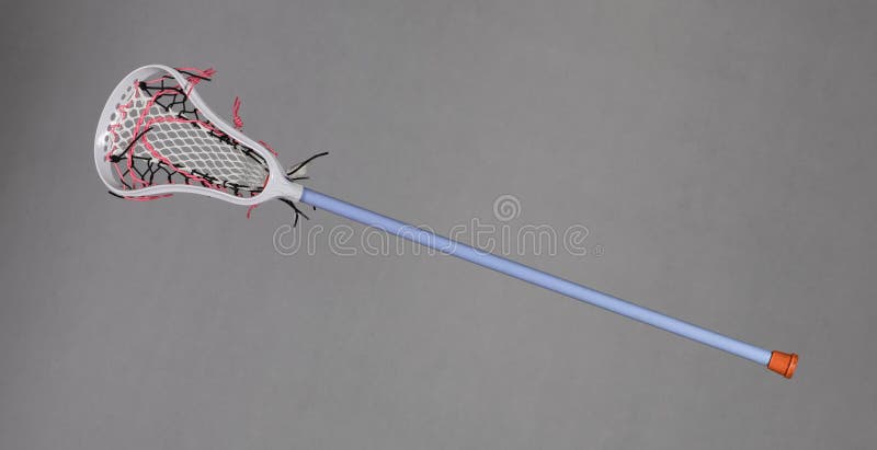 Lacrosse Racket Isolated on White Stock Photo - Image of game, lacrosse ...