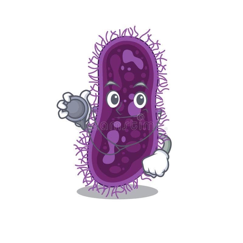 Lactobacillus Rhamnosus Bacteria in Doctor Cartoon Character with Tools ...