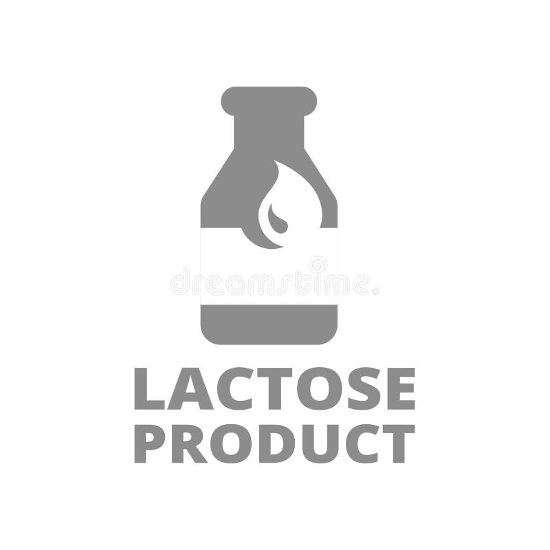 Lactose Product Vector Icon Stock Vector - Illustration of lactose ...