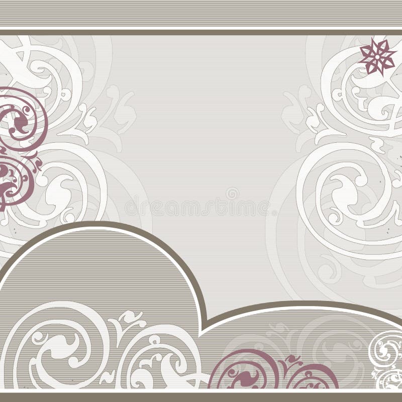 Lacy Pastel Background / Frame Stock Illustration - Illustration of ...