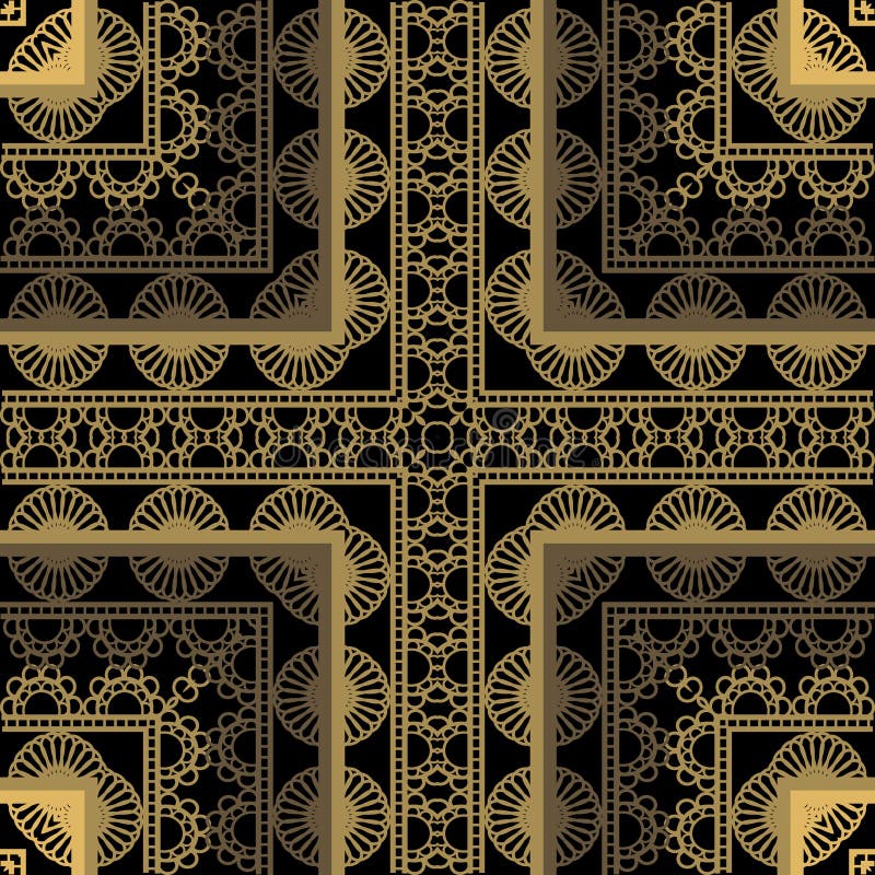 Square Black Seamless Borders Stock Illustrations – 576 Square Black ...