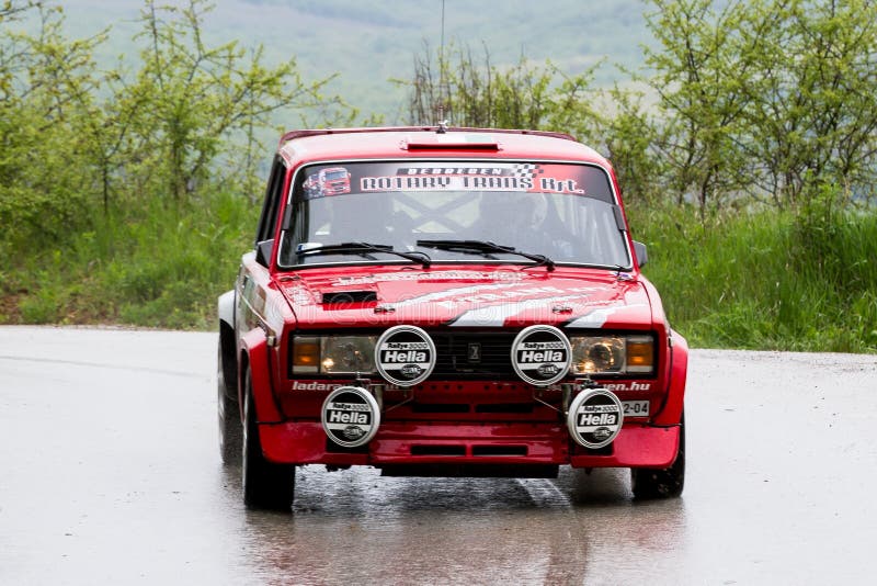 Lada on Miskolc Rally Hungary Editorial Photo - Image of lada, race ...
