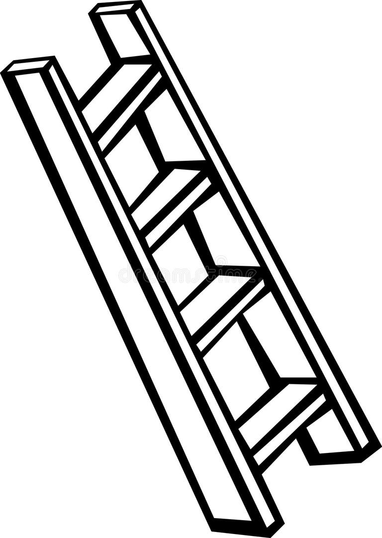 Extension Ladder Stock Illustrations – 316 Extension Ladder Stock ...