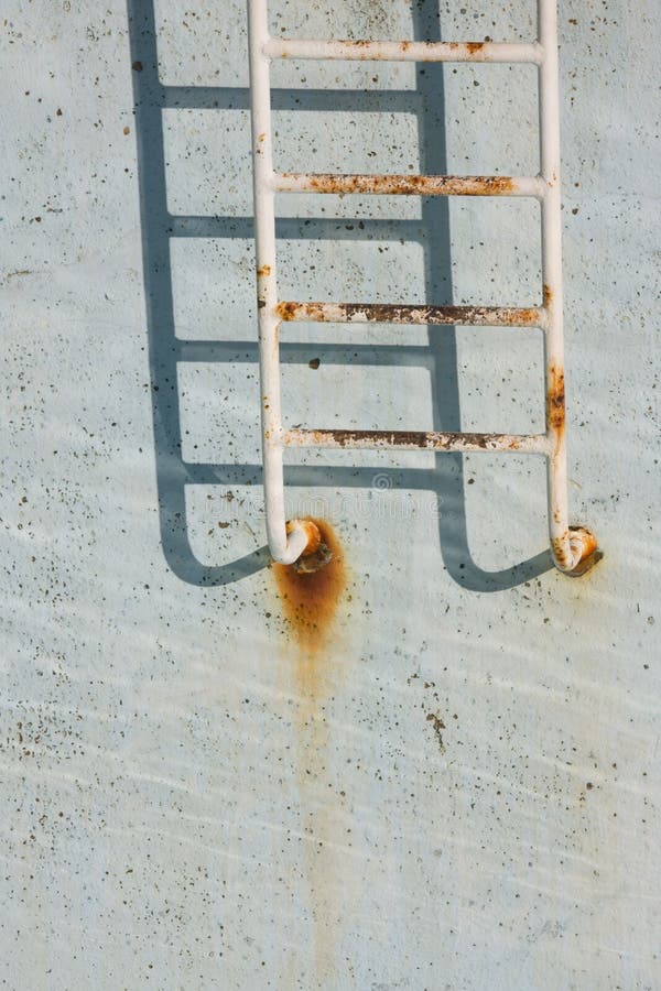 Ladder stock photo. Image of rust, shadow, ladder, worn - 6446190