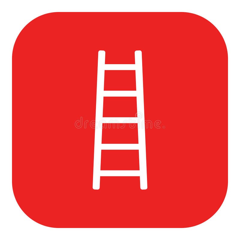 Ladder and app icon stock vector. Illustration of icon - 238371285