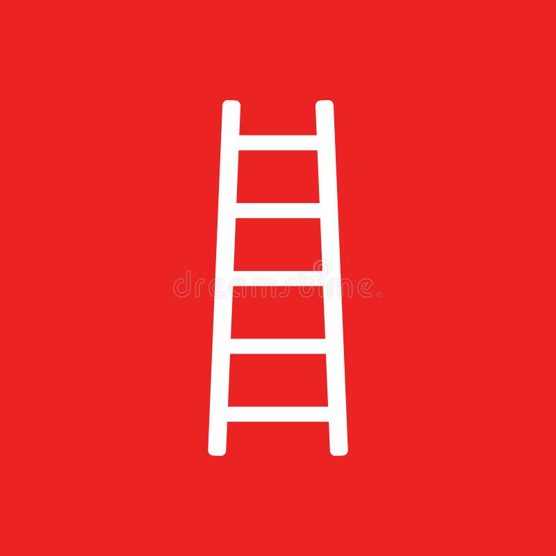 Ladder and background stock vector. Illustration of graphic - 203463053