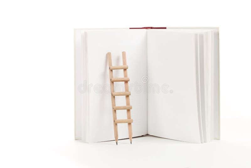 Ladder and book stock image. Image of ladder, classroom - 135631961