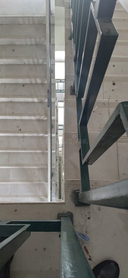 Ladder Building Construction Stock Photo - Image of handrail, building ...