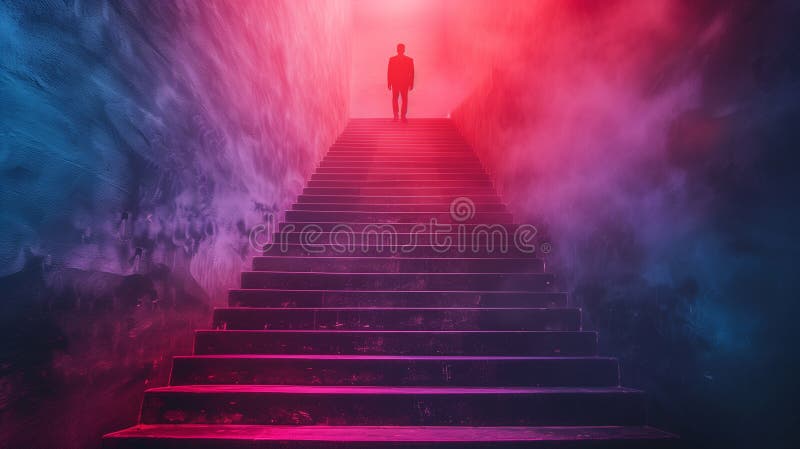 Ladder Career Path, Business Growth, Success Process Concept Stock ...