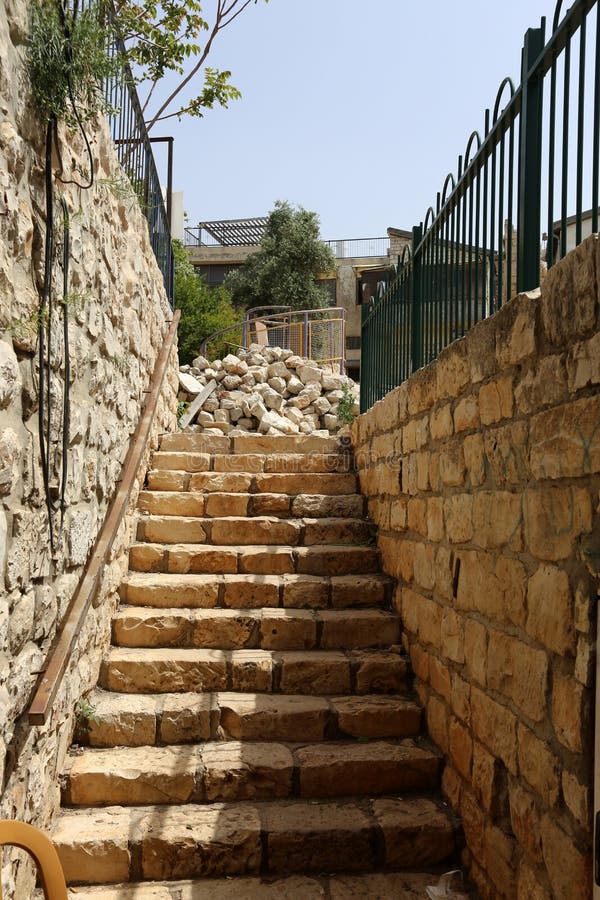 Ladder - Structural Element of the Building Stock Image - Image of rise ...