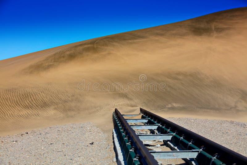 Ladder in the Desert in Namibia Stock Photo - Image of kalahari, stair ...