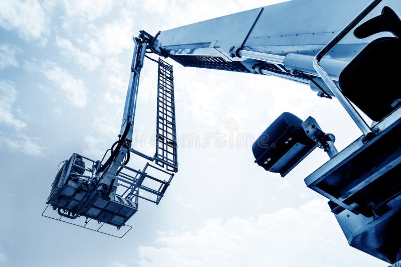 Ladder fire engine stock image. Image of engine, service - 98551567