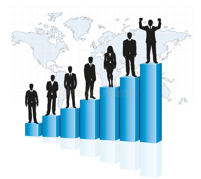 Business team stock vector. Illustration of group, connect - 26448022