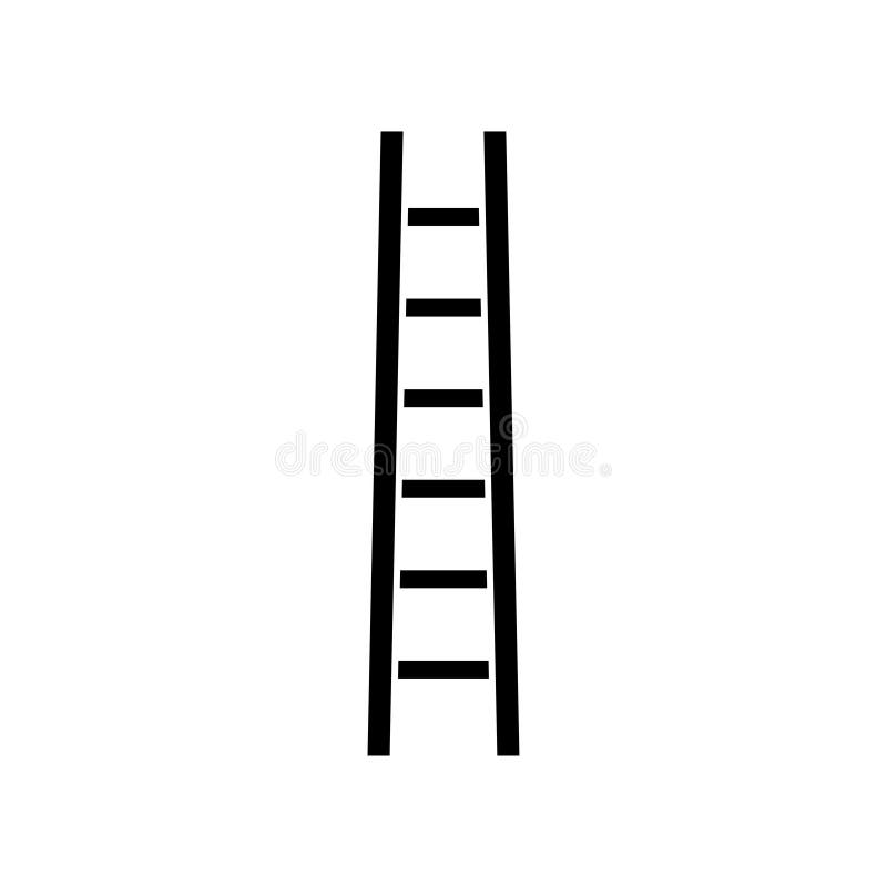 Ladder Icon Design Template Vector Isolated Stock Vector - Illustration ...